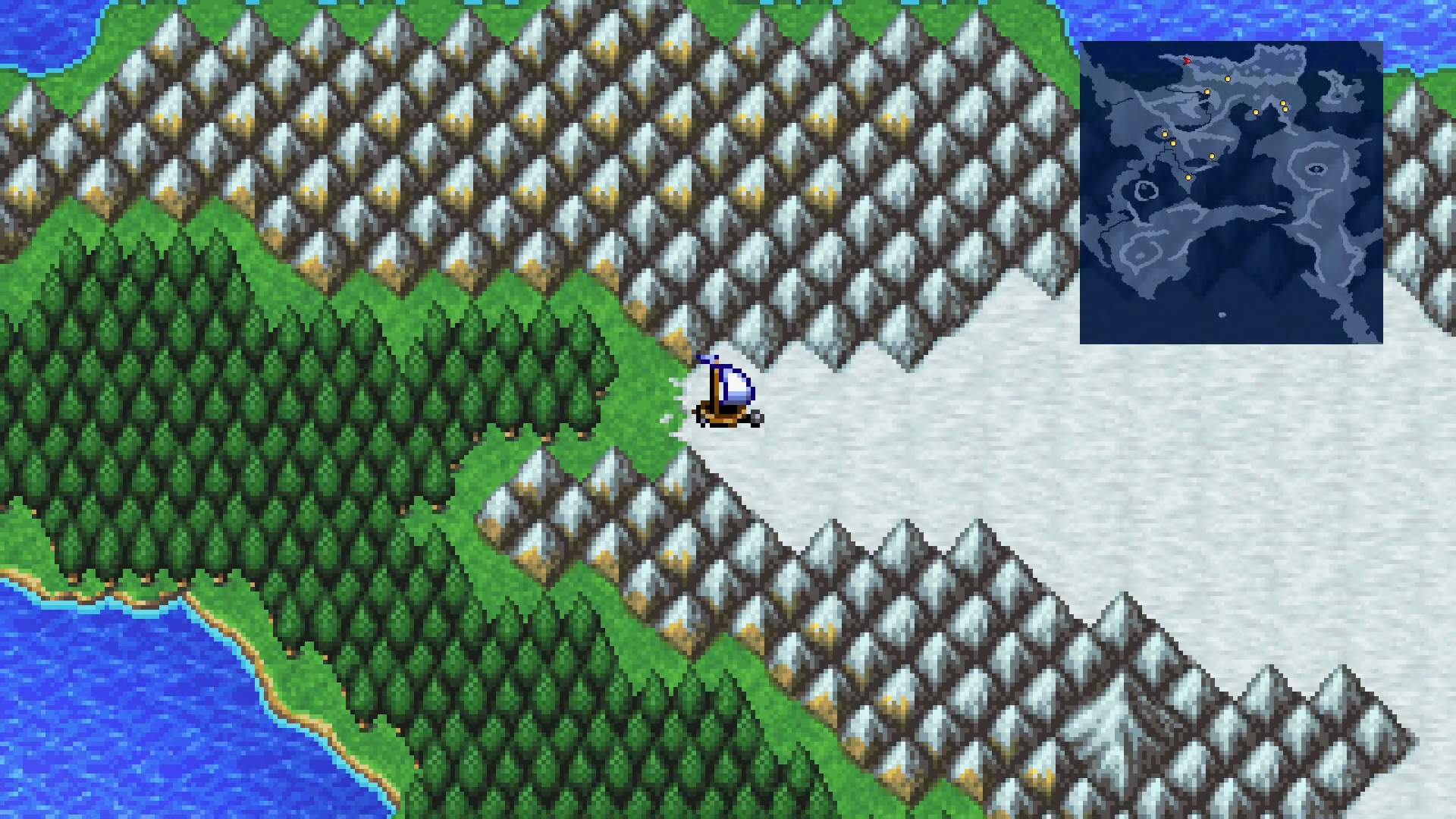 FF2 Snow Cavern Walkthrough - Final Fantasy 2 Pixel Remaster